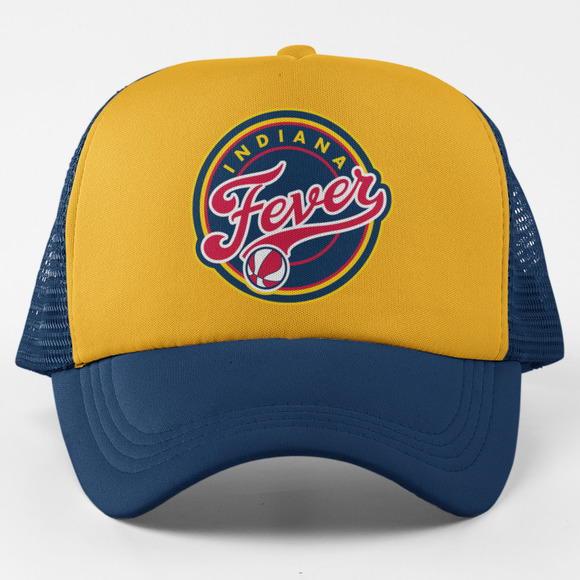 Accessories | New Indiana Fever Circle Foam Trucker Mesh Snapback Hat ...